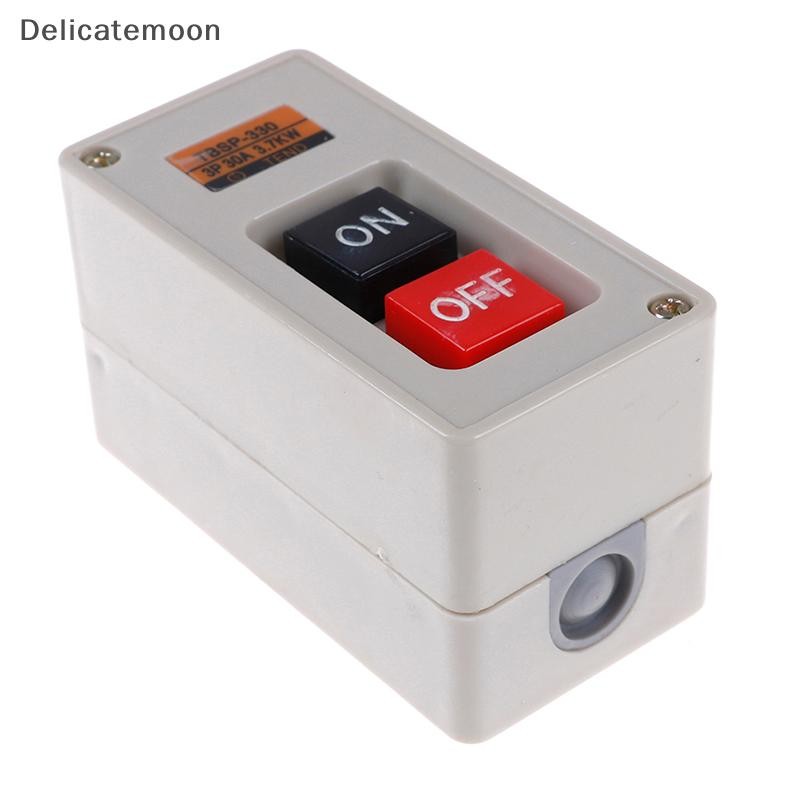 Delicatemoon TBSP-330 3 phase 3.7Kw 30A power push button switch ...