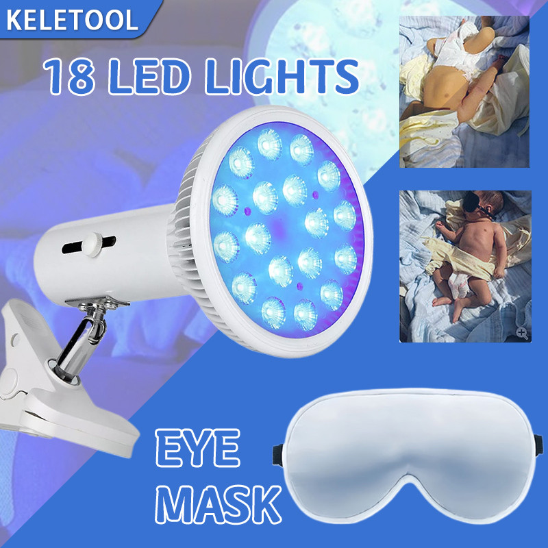 Grade LED Blue Light Therapy Lamp Newborn Jaundice Phototherapy ...