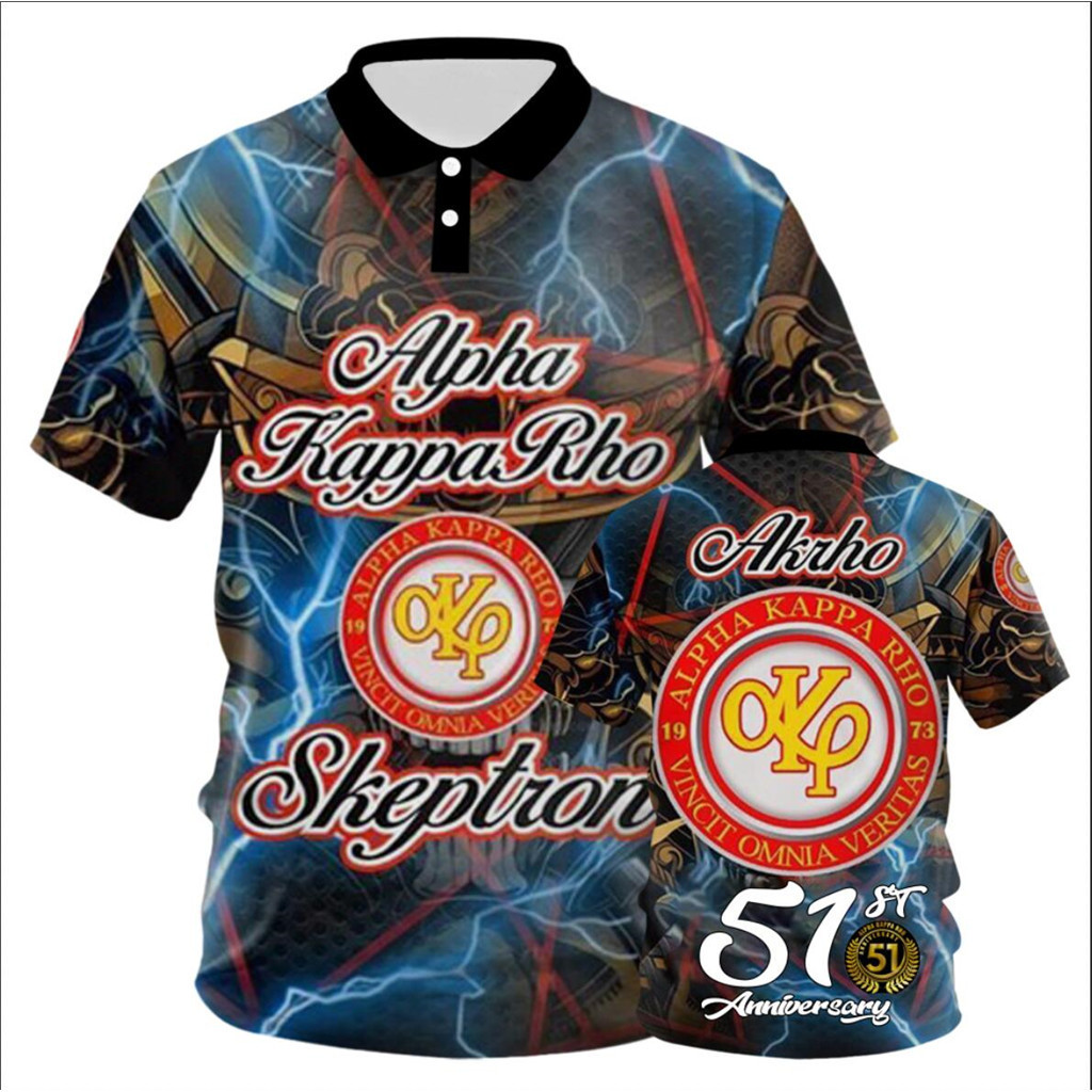 alpha kappa rho-akp 51st anniversary full sublimation unisex 3d special ...