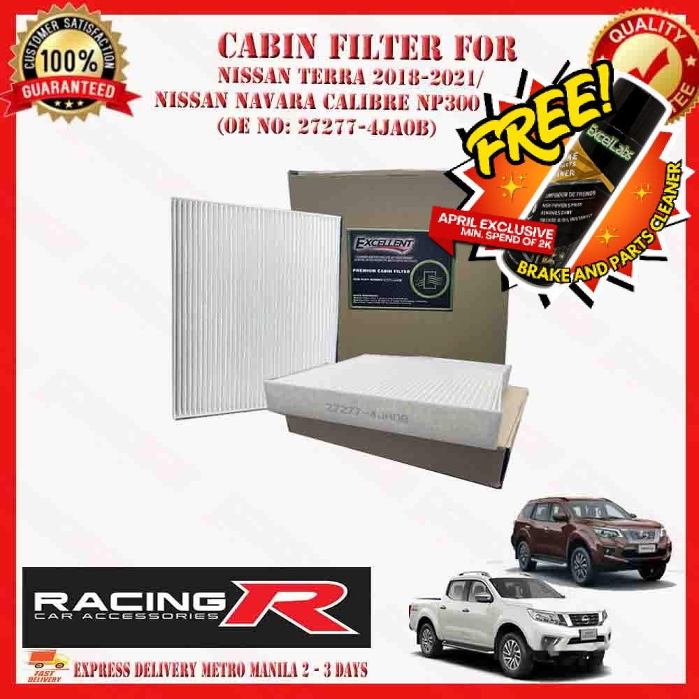 CABIN FILTER for Nissan Terra 2018-2021/Nissan Navara Calibre NP300 ...