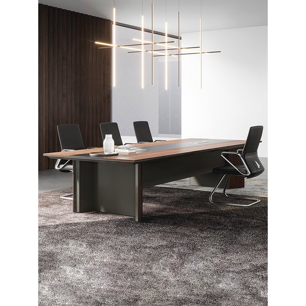 Shengao Large Conference Table Modern Minimalist Conference Room Table ...