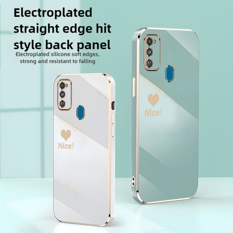 Casing for Samsung M30S M31 phone case Brand new minimalist heart ...