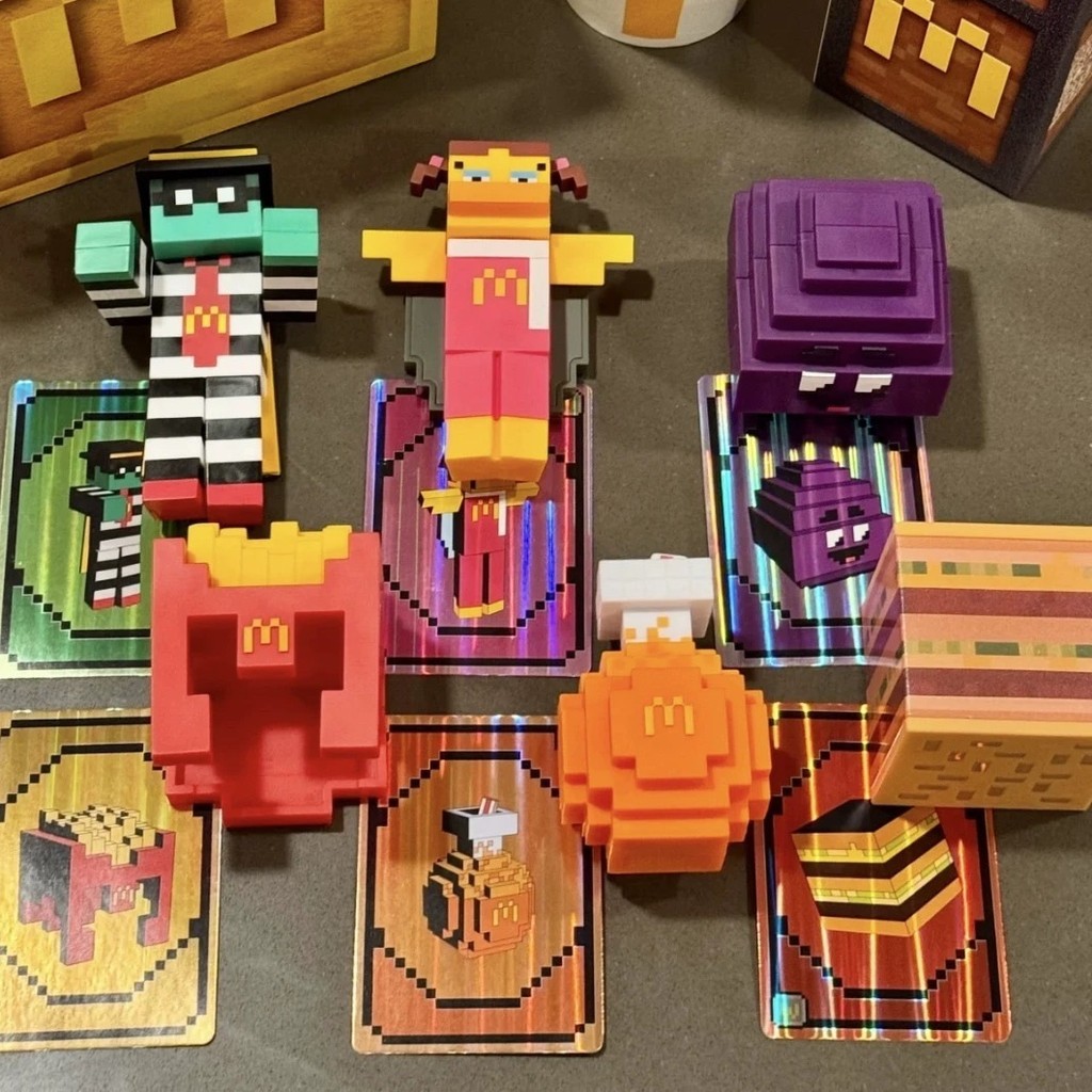 McDonald's Minecraft French Fries Burger Despicable Meshake Big Brother ...