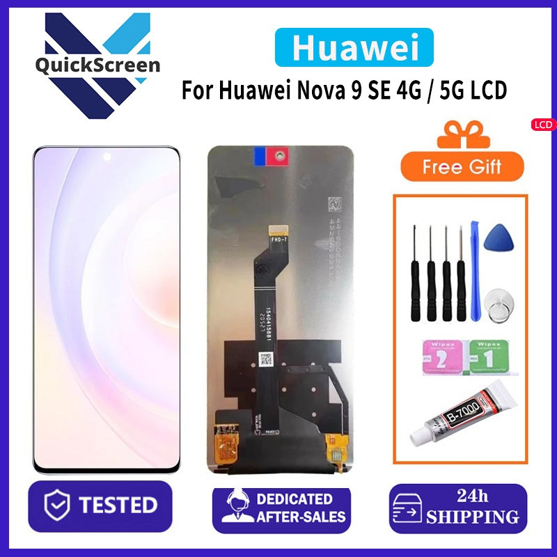 QS For Huawei Nova 9 SE 4G /5G/Nova Y61 LCD/with frame DIsplay Touch Screen Digitizer | Shopee ...