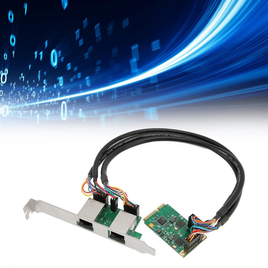 Soxii Mini PCIE Gigabit Ethernet Card Drive Free for PC | Shopee ...