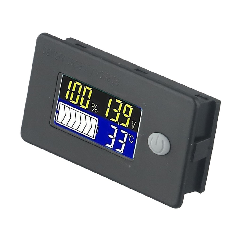 12V LCD Battery Monitor Battery Capacity And Voltage 2024 Battery ...