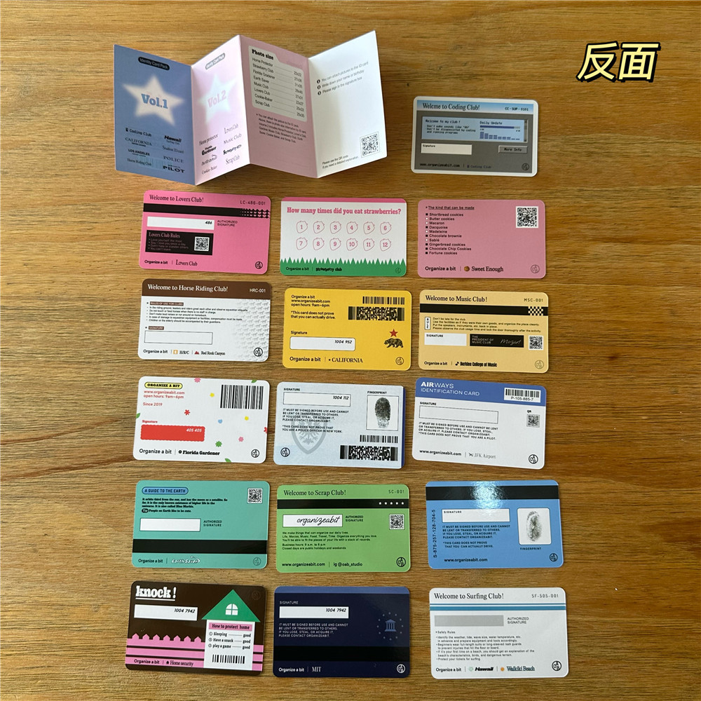 Ins the Same Style oab Handbook Material Pack ID Card ins Small Card ...