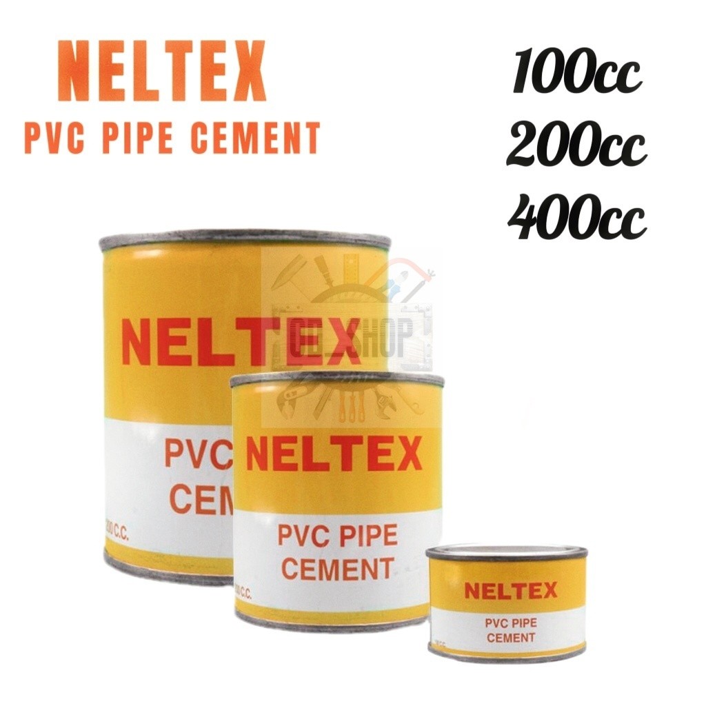 Solvent PVC Pipe Cement 100cc & 200cc (NELTEX) | Shopee Philippines
