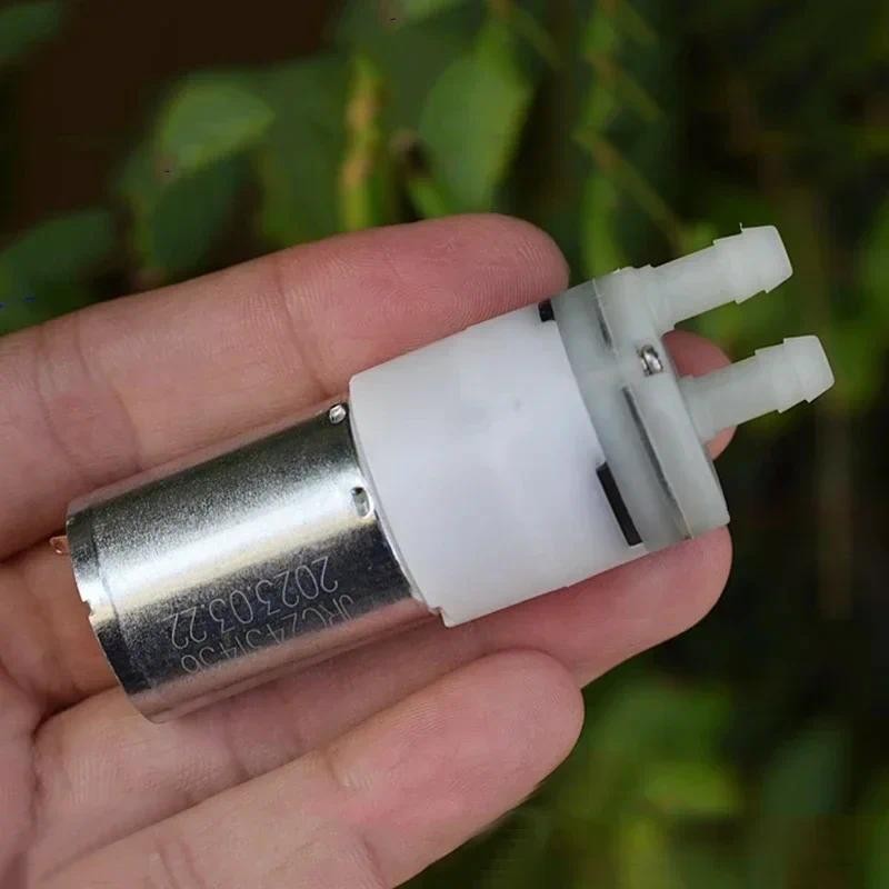 Micro Mini 370 Motor Diaphragm Water Pump DC 12V Small Self-priming ...