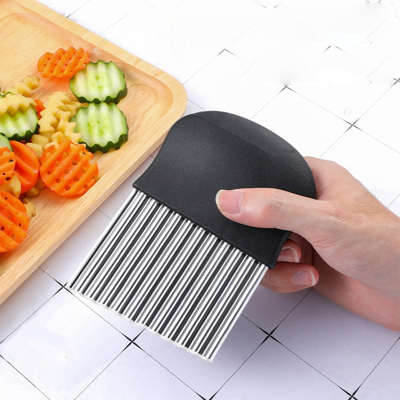 Potato Wave Knife Potato Cut Stainless Steel Multifunctional Cutter ...