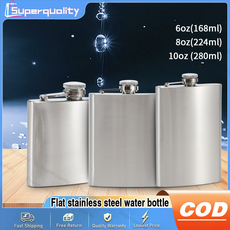 Liquor Flask Leakproof Alcohol Wine Drinkware Stainless Steel | Shopee ...