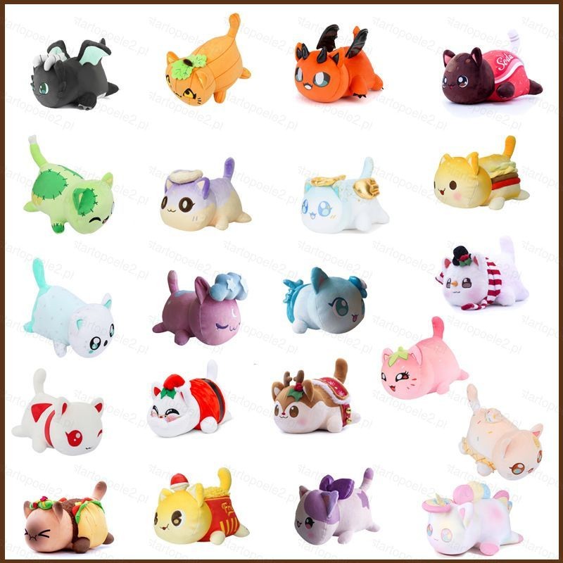 Kira Aphmau MeeMeows Meow Plush Toys Donut Sandwich Hamburger Cola ...