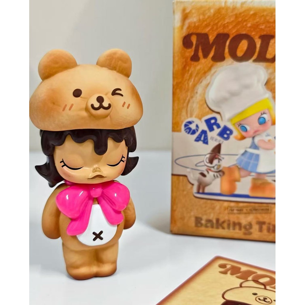 POPMART MOLLY CARB LOVER People who love bread Series Secret style ...