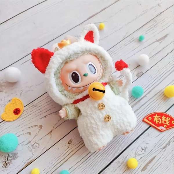 labubu clothes Bubble Mateabubu Macarons Green Ti Fruit Clothes Rabu ...
