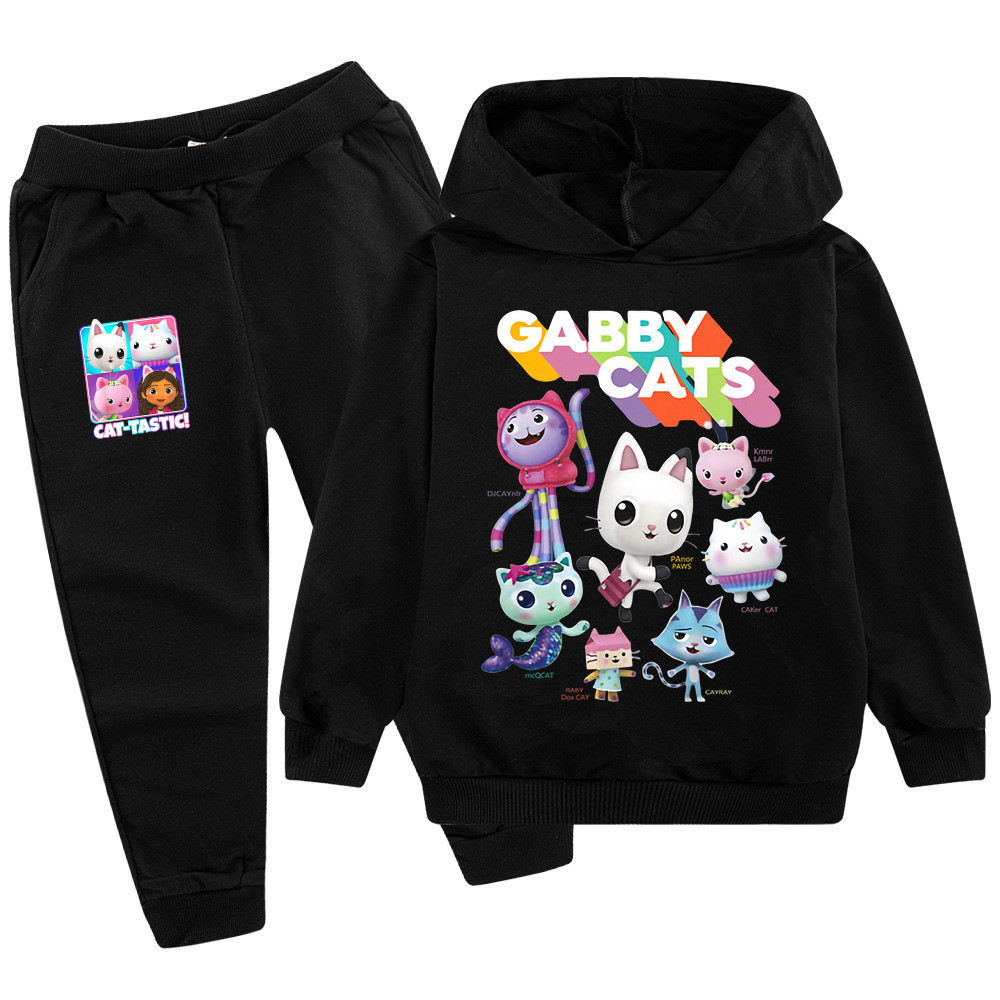 GABBY CATS GABBY'S DOLLHOUSE Girls Tracksuits YouTube Gamer Merch Kids ...