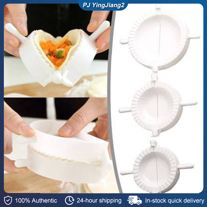 3 Pcs Plastic Dumpling Maker Press Kitchen Empanada Maker Dumpling ...