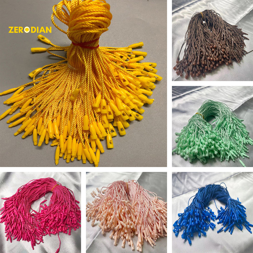 ZERODIAN 100Pcs Hang Tag Strings Firmly Tear-resistance Clothes Tag ...