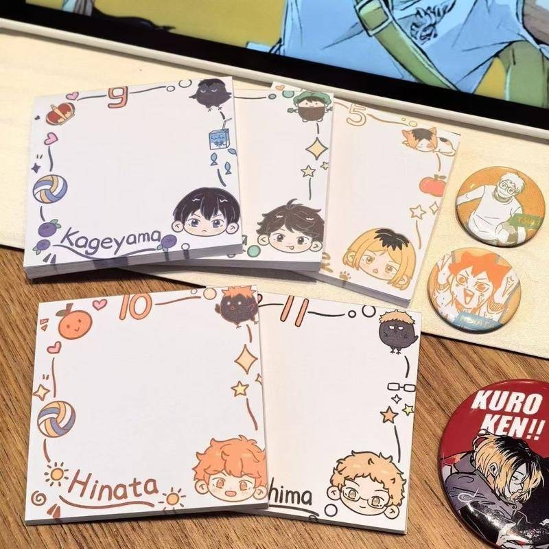 5Pcs/Set Anime Haikyuu!! Hinata Shoyo Tobio Kageyama Oikawa Tooru ...