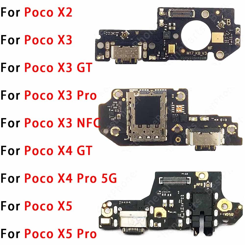 Charge Board For Xiaomi Poco X2 X3 X4 X5 GT Pro NFC 5G Charging Port ...
