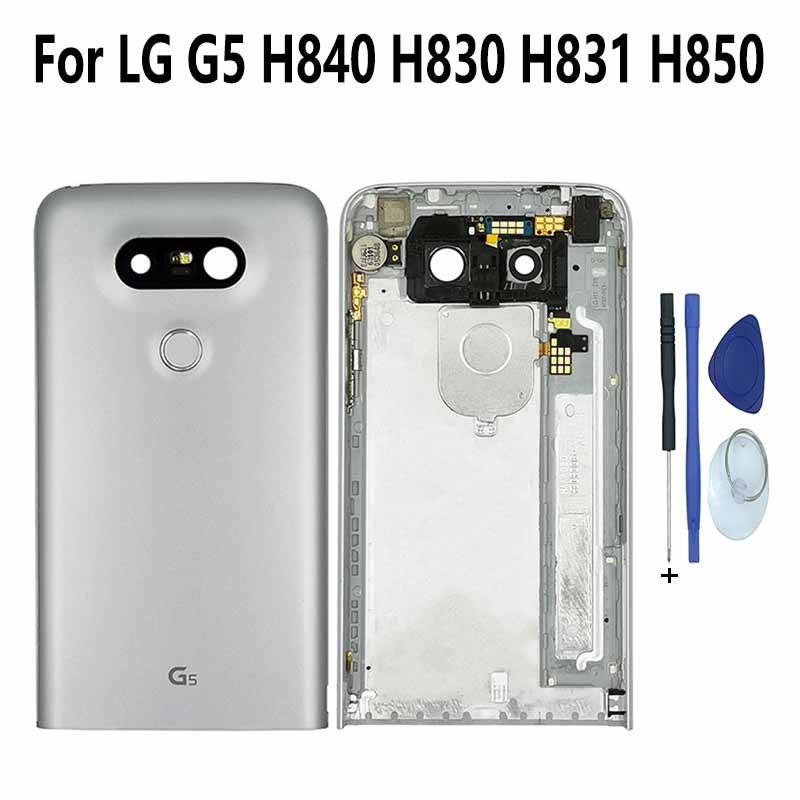 For LG G5 H850 H840 H830 H831 VS987 F700S H845 H860 Metal Battery Back ...