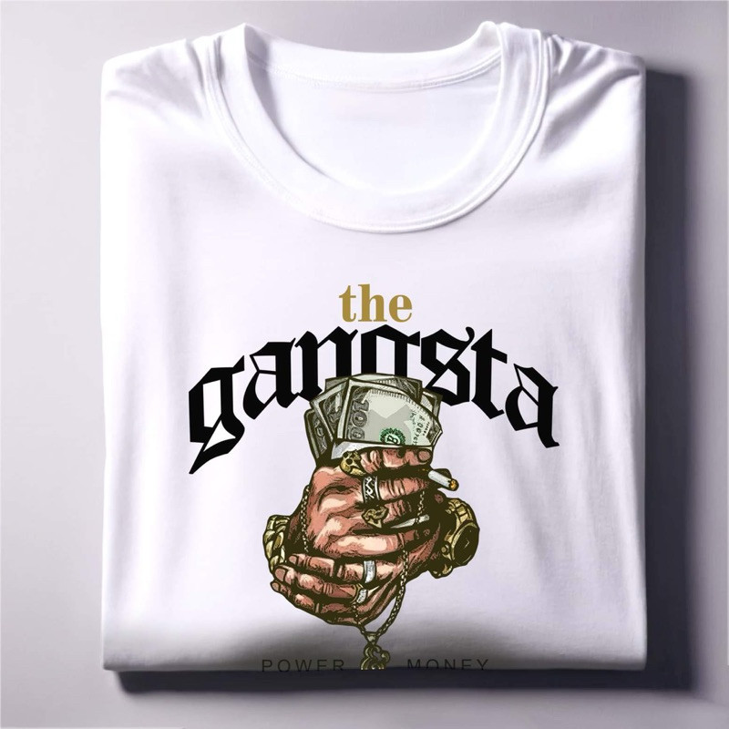 The gangsta money trend tshirt Unisex fashion oversized shirt tops tees ...