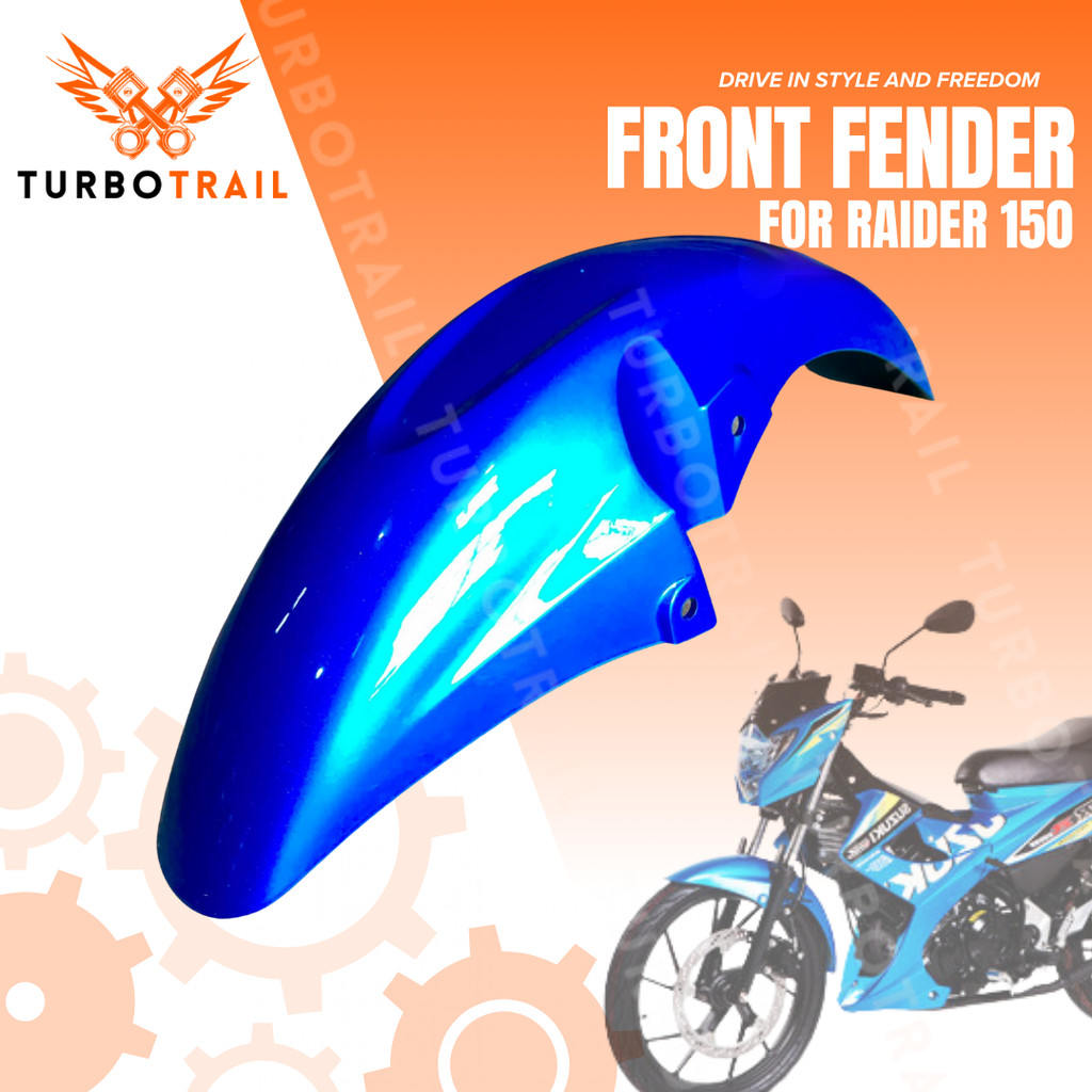 MOTORCYCLE FAIRINGS FRONT FENDER FOR RAIDER 150 | Shopee Philippines