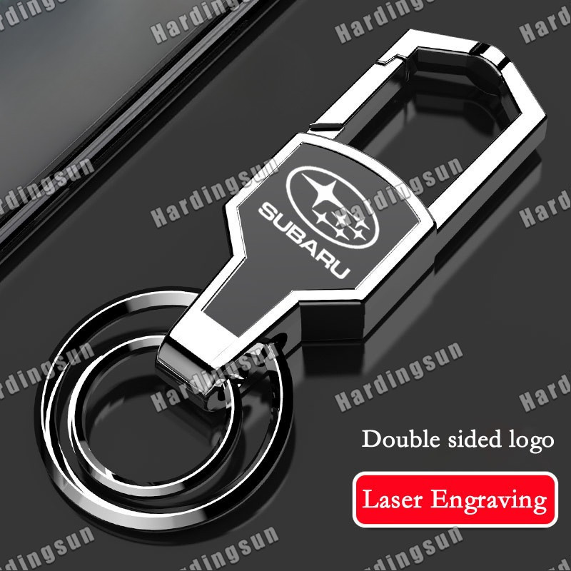 Subaru Car Styling Emblem Keychain Meta Key Chain Rings Keyring Pendant ...
