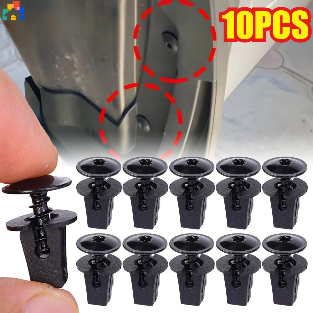 10Pcs Car Engine Cover Undertray Splashguard Wheel Arch Screws Fixed ...