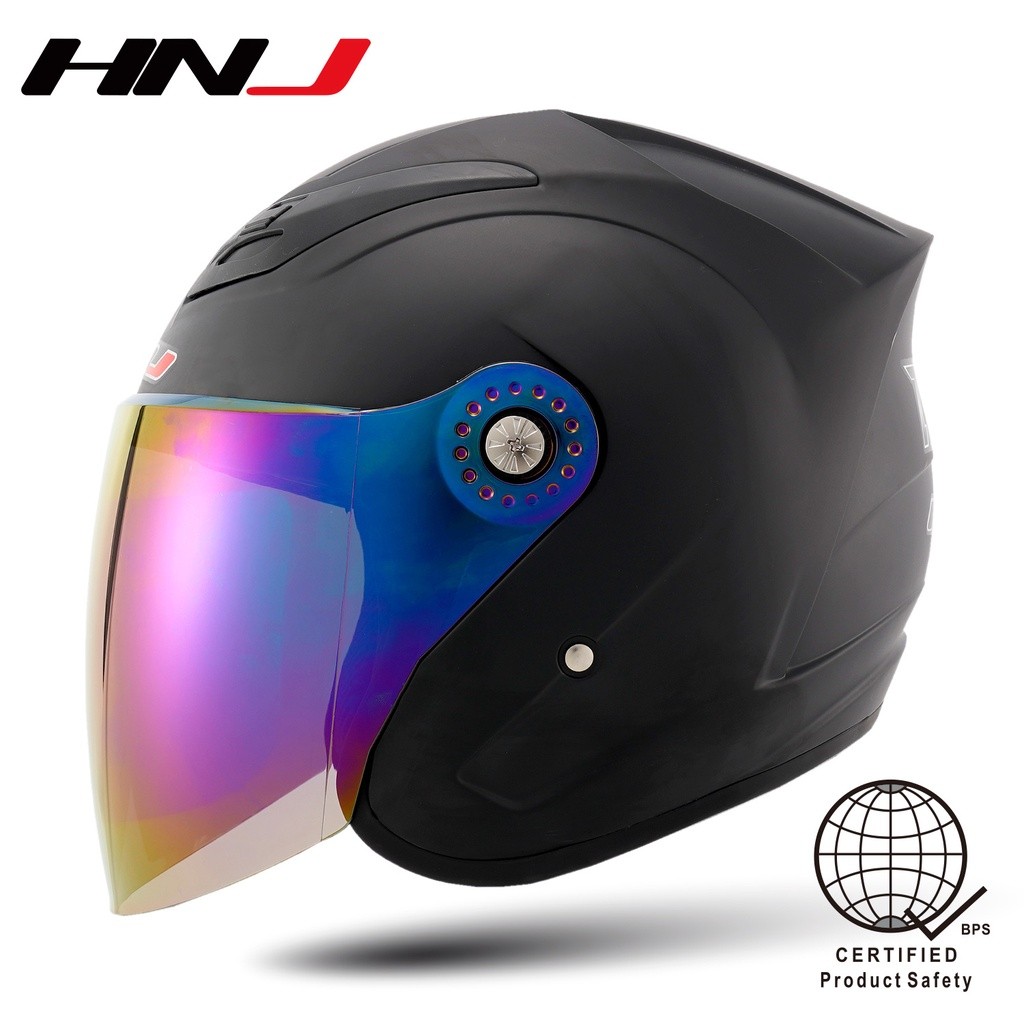 HNJ A4-003 Helmet for motorcycle helmet Half Face helmet for woman and ...