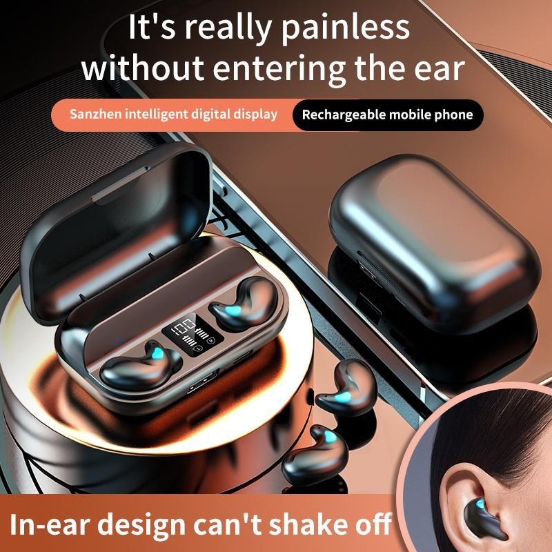 TWS Earbuds X57 5.3 Hidden Sleep Headset Sports in-Ear Earbuds ...