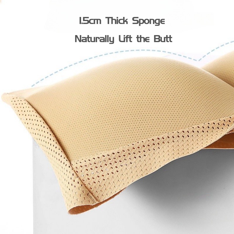 FINETOO Men Boxer Underwear Pad Padded Boxer Shorts Butt Lifter Padding ...