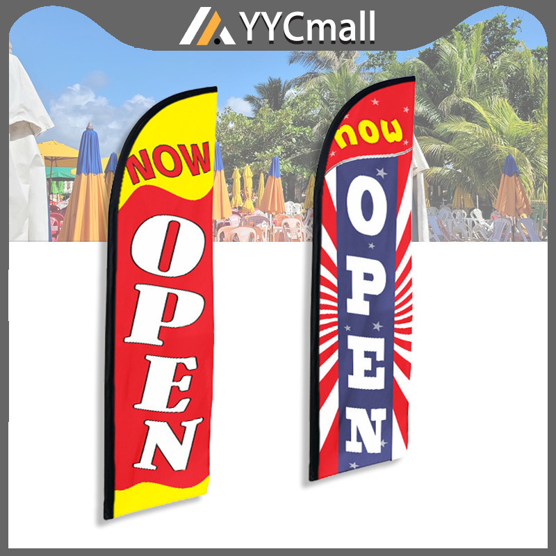 50*200cm Opening Shop Feather Flag Custom Feather Flag Advertisement ...