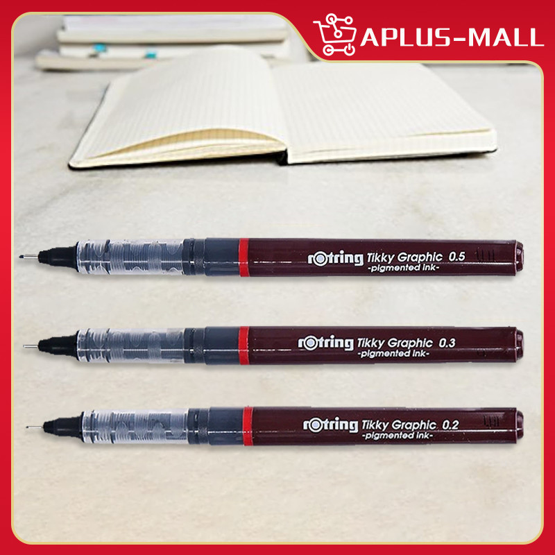Rotring Tikky Graphic Pen Rotring Technical Pens Black Ink Graphic Pen ...