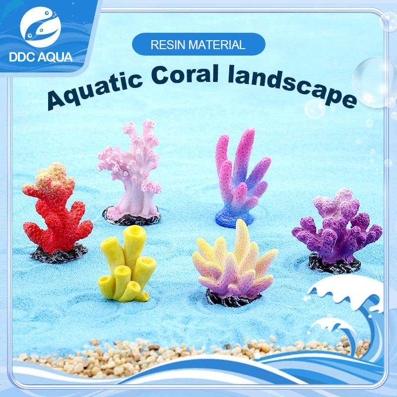 【DDC AQUA】Artificial Coral Stone Mini Coral Crafts Aquarium Home ...