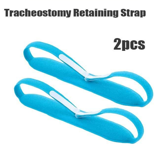 2pcs Reusable Tracheostomy Retaining Strap Tracheostomy Tube Band ...