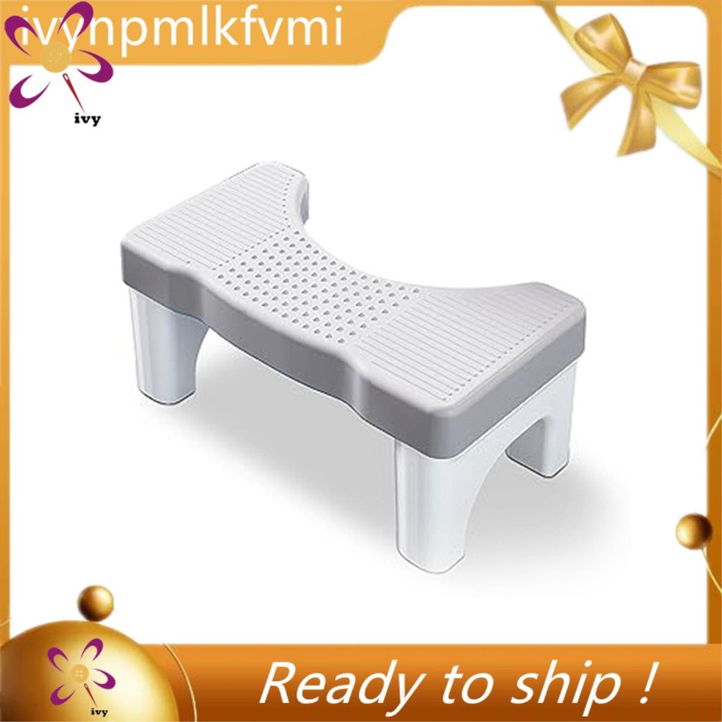 [Ivym] Squatting Toilet Poop Stool, Adult Portable Plastic Poop Stool ...
