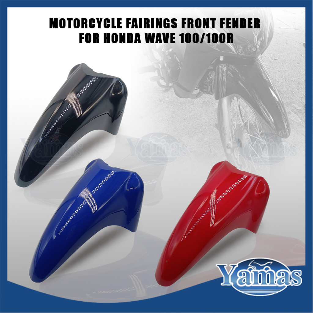 YAMAS MOTORCYCLE ACCESSORIES WAVE 100R FRONT FENDER AND BACK FENDER ...