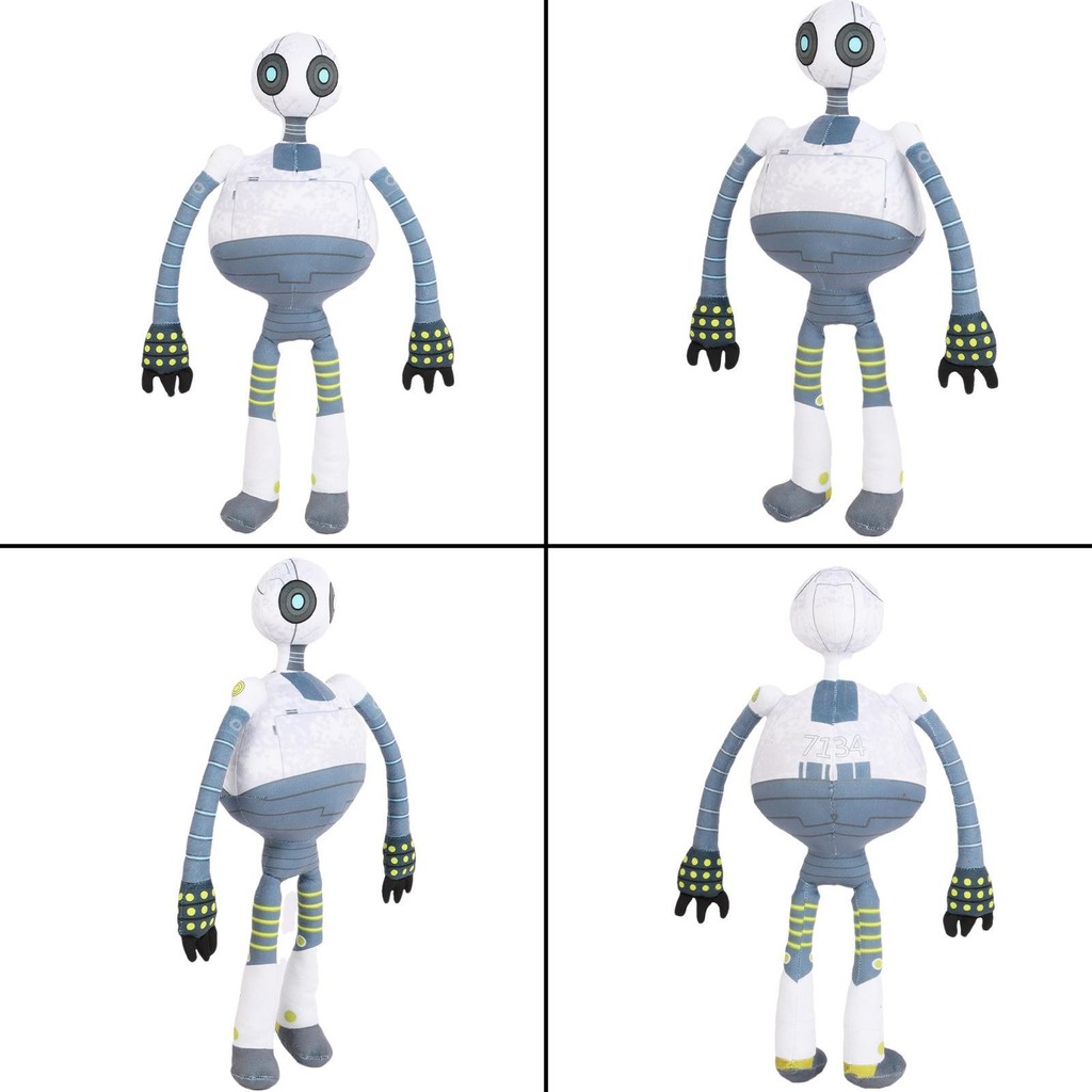 The Wild Robot Plush Doll The Movie Characters Roz Plush Toy Collection ...