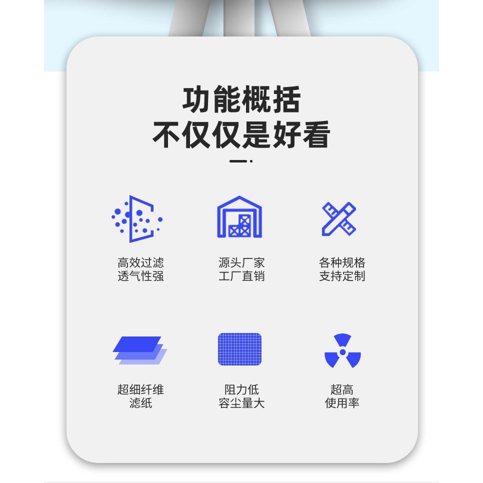 Non-Partition High-Performance Air Cleaner High Temperature Resistant ...