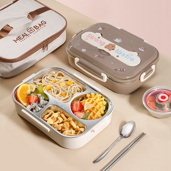 lunch box for kids girl lunch box with tumbler 304 stainless steel ...