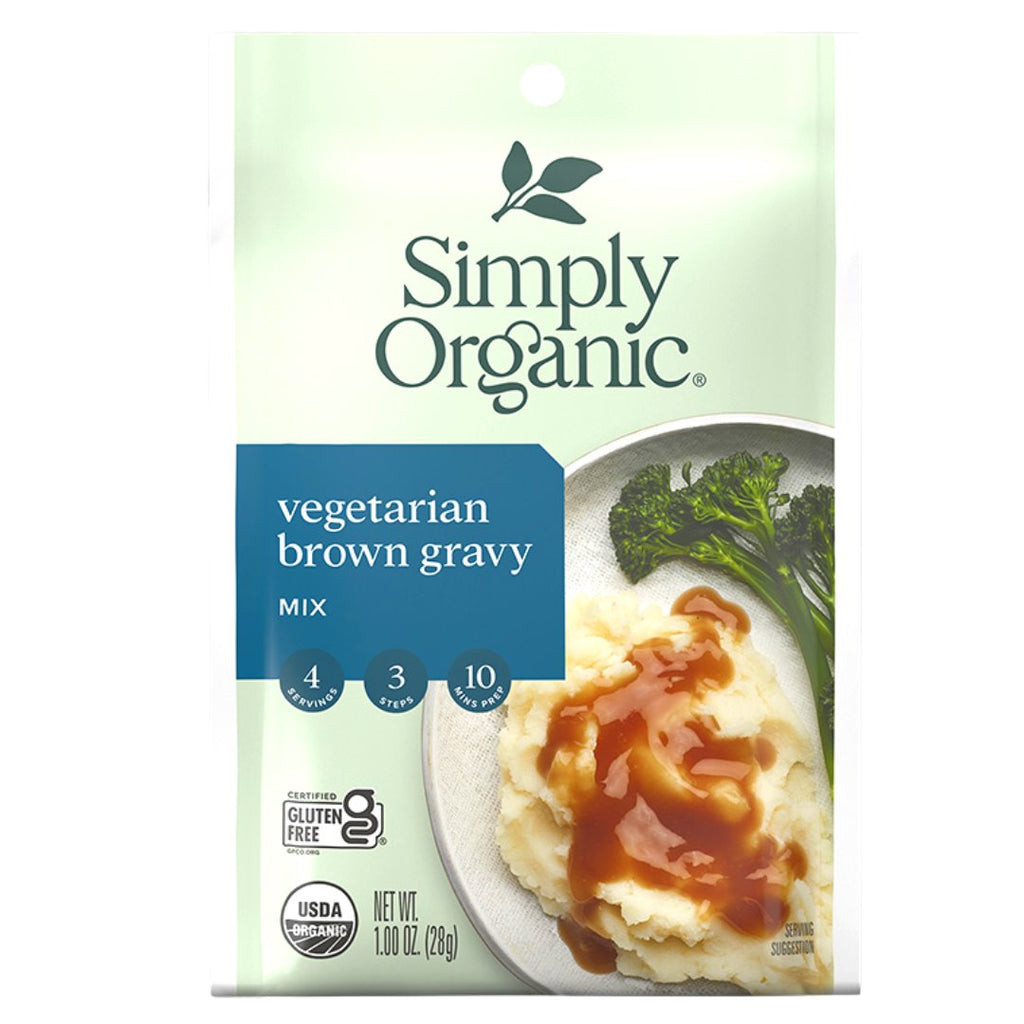 Simply Organic Vegetarian Brown Gravy Mix (28g) | Shopee Philippines