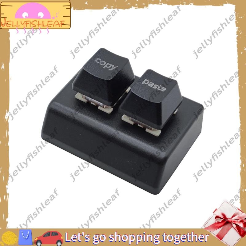 【jellyfishleaf】Macro Programming Keyboard RGB Custom 2 Keys Keyboard Mini Copy and Paste OSU ...