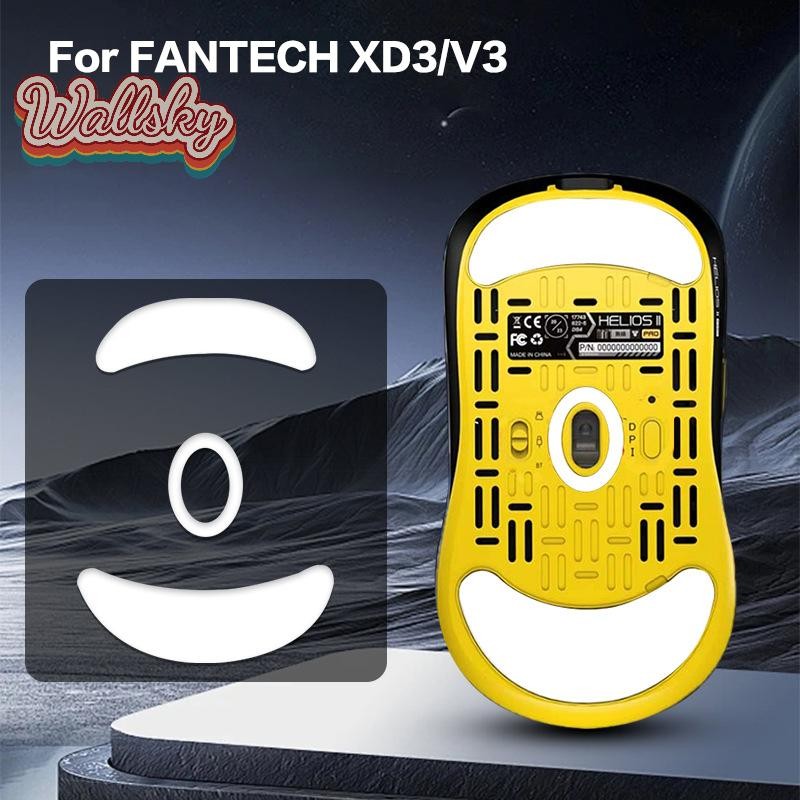 Wallsky> 1 Set Anti-Slip Replacement Mouse Skates Mouse Foot Sticker ...
