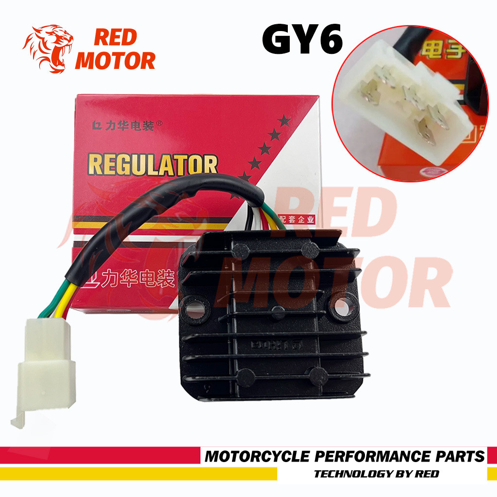 GY6 Regulator Rectifier- 5 Pin(5 Pins FULL WAVE) | Shopee Philippines