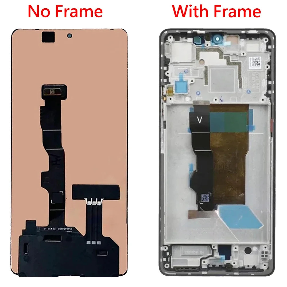 Amoled For Xiaomi Poco F5 23049PCD8G 23049PCD8I LCD With Touch Screen Digitizer For Poco F5 LCD ...