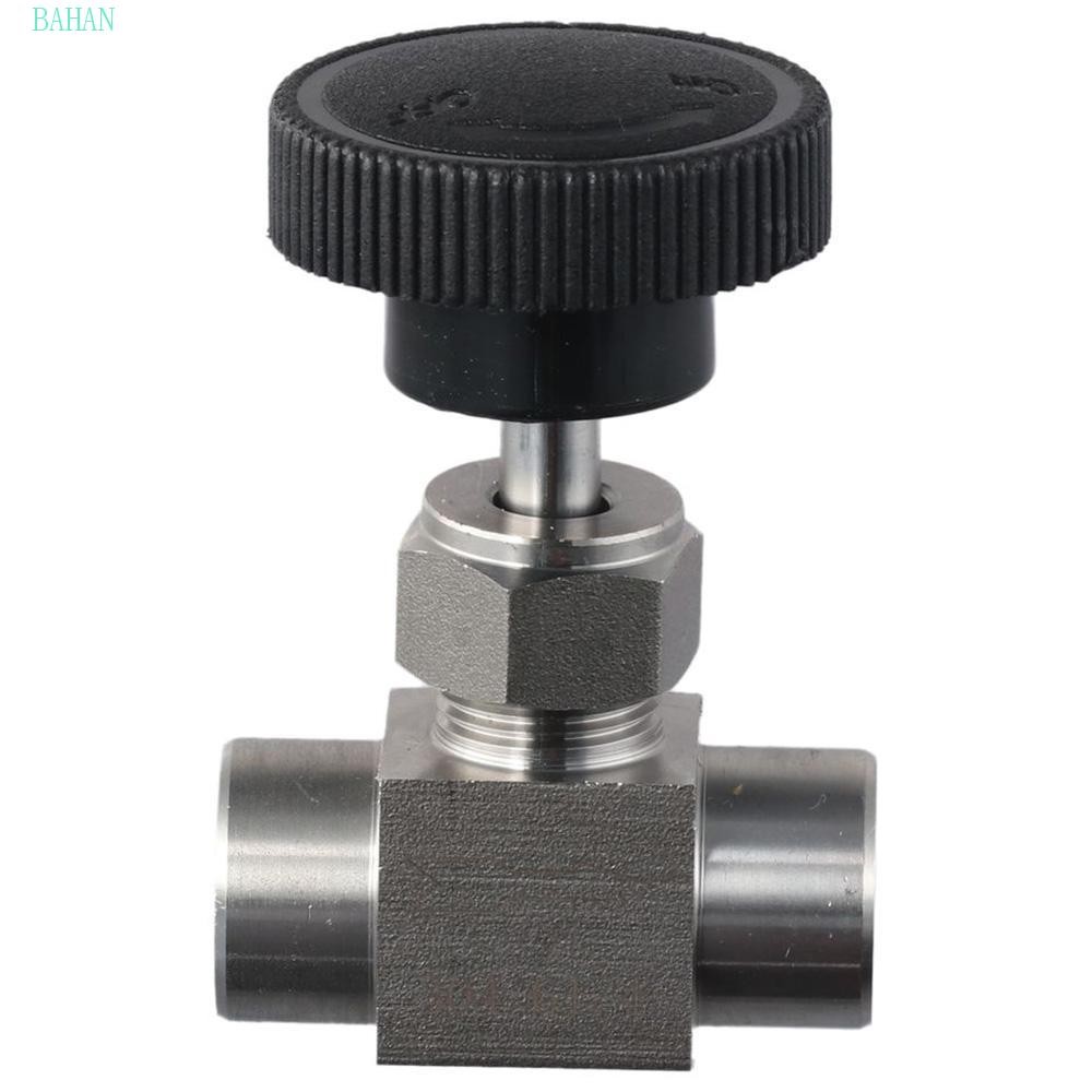 BAHAN Ball Valve, Female Needle Silver Needle Valve, High Pressure 304 ...