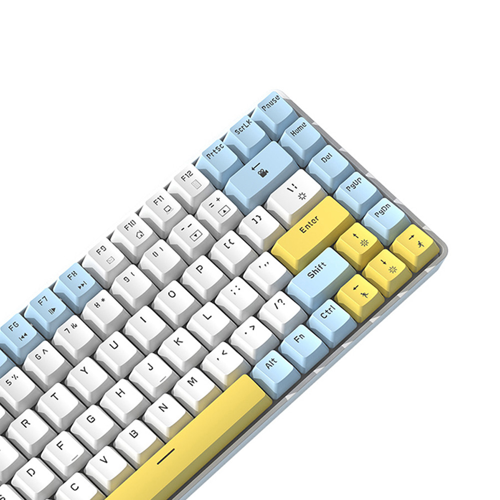 K84 Gaming Keyboard USB Port Wired Keypad Hot-Swap Keyboard for PC ...