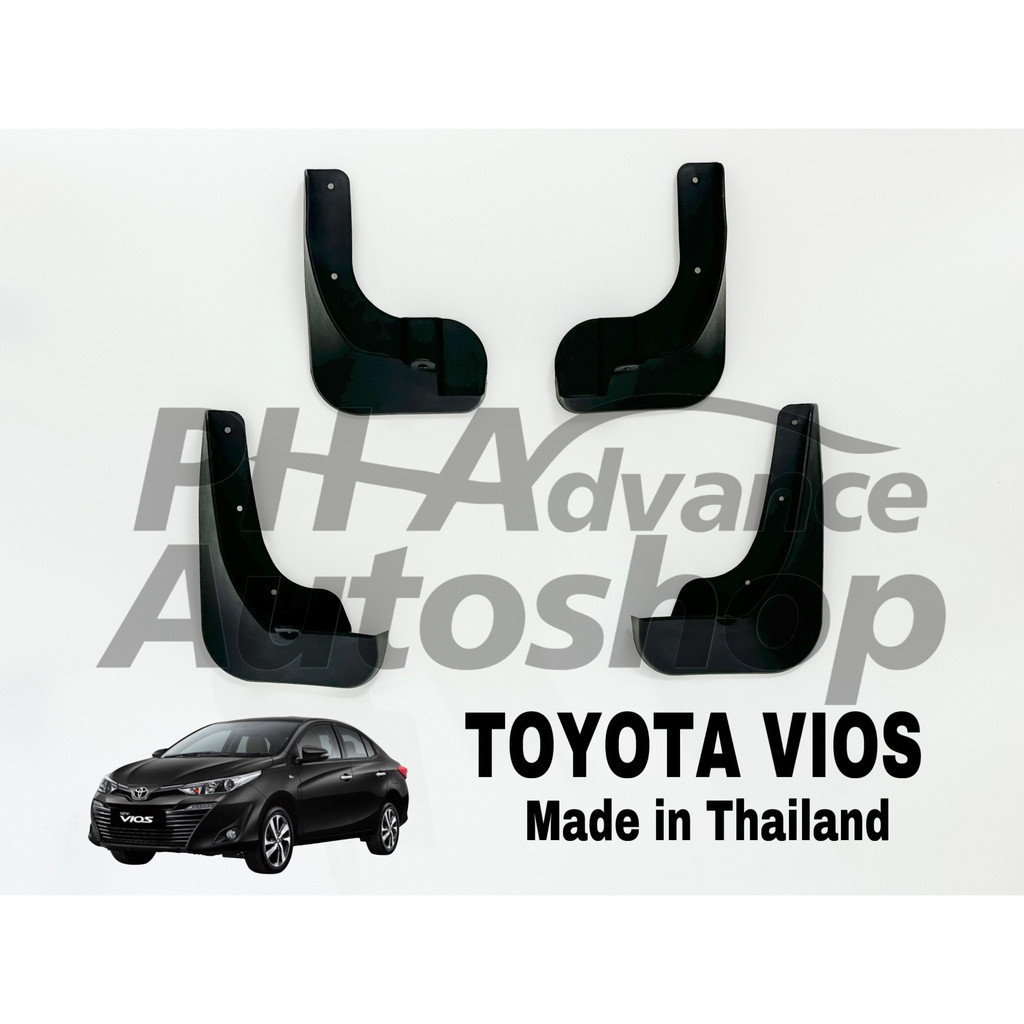 Toyota Vios Mud Guard Mud Flap Toyota Vios 2018-2024 Car Accesories ...