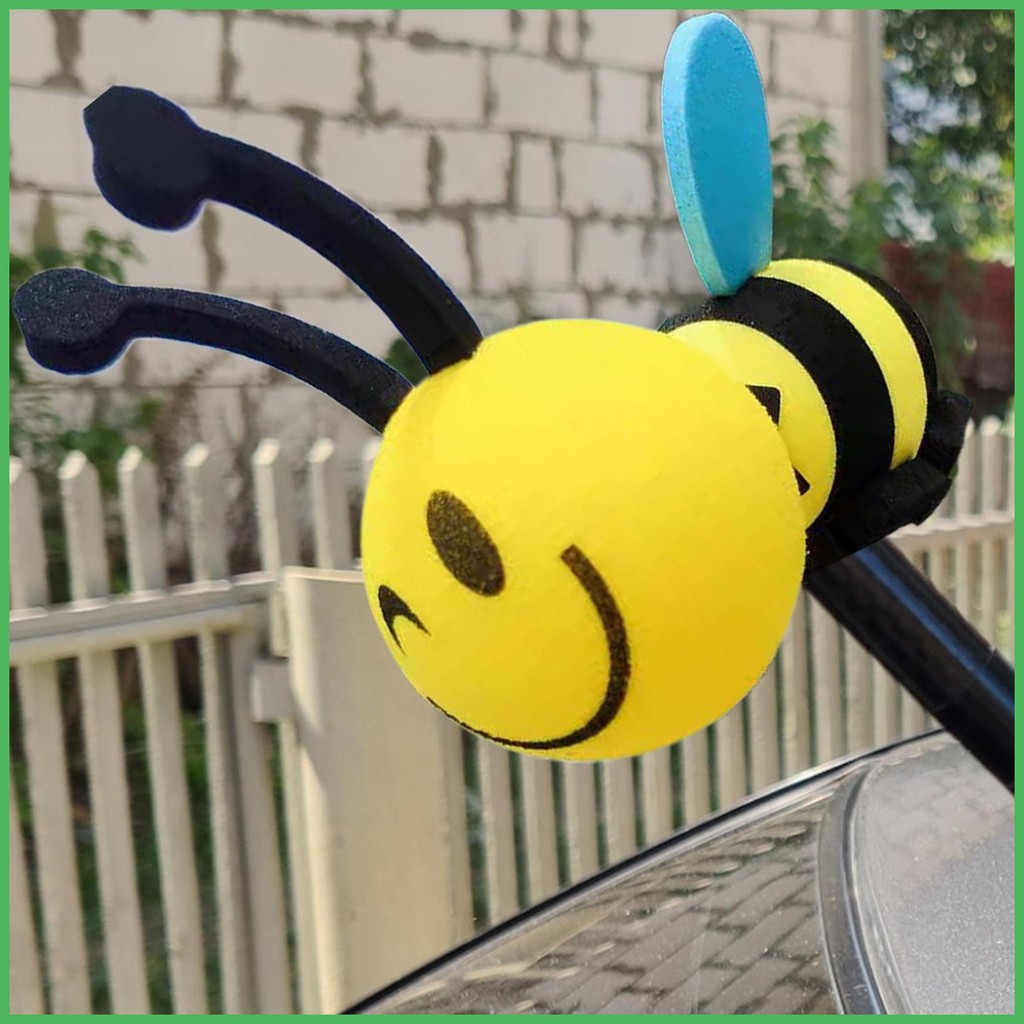 Funny Cartoon Doll Antenna Balls Bee Design Plush Eva Foam Aerial ...