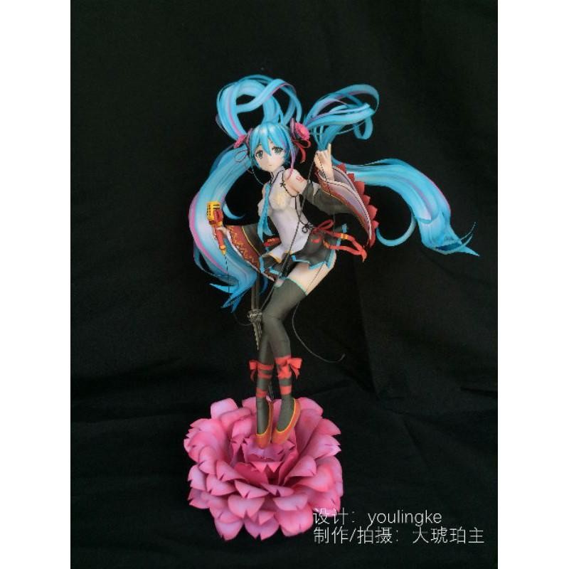 Anime girl paper model [VOCALOID] Alphamax Miku Expo 2019 Taiwan & Hong ...